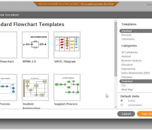 Lucid Flow Chart Lucidchart Vs Zen Flowchart Comparison