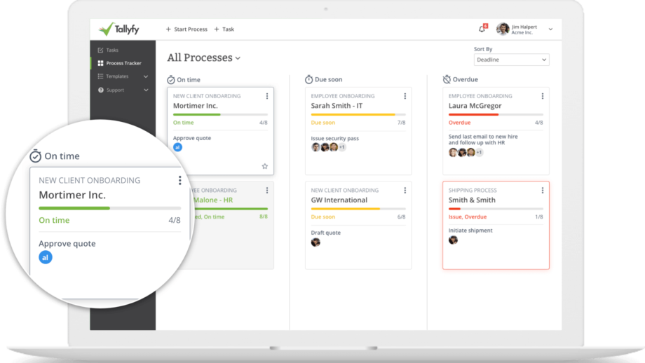 Enterprise Workflow Management Software - Tallyfy